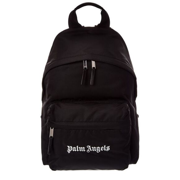 Palm Angels | Bags | Palm Angels Logo Backpack Black | Poshmark